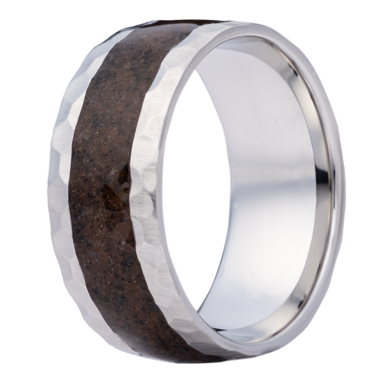 Cobalt Chrome Heavy Stone Ring – Potter & Anderson